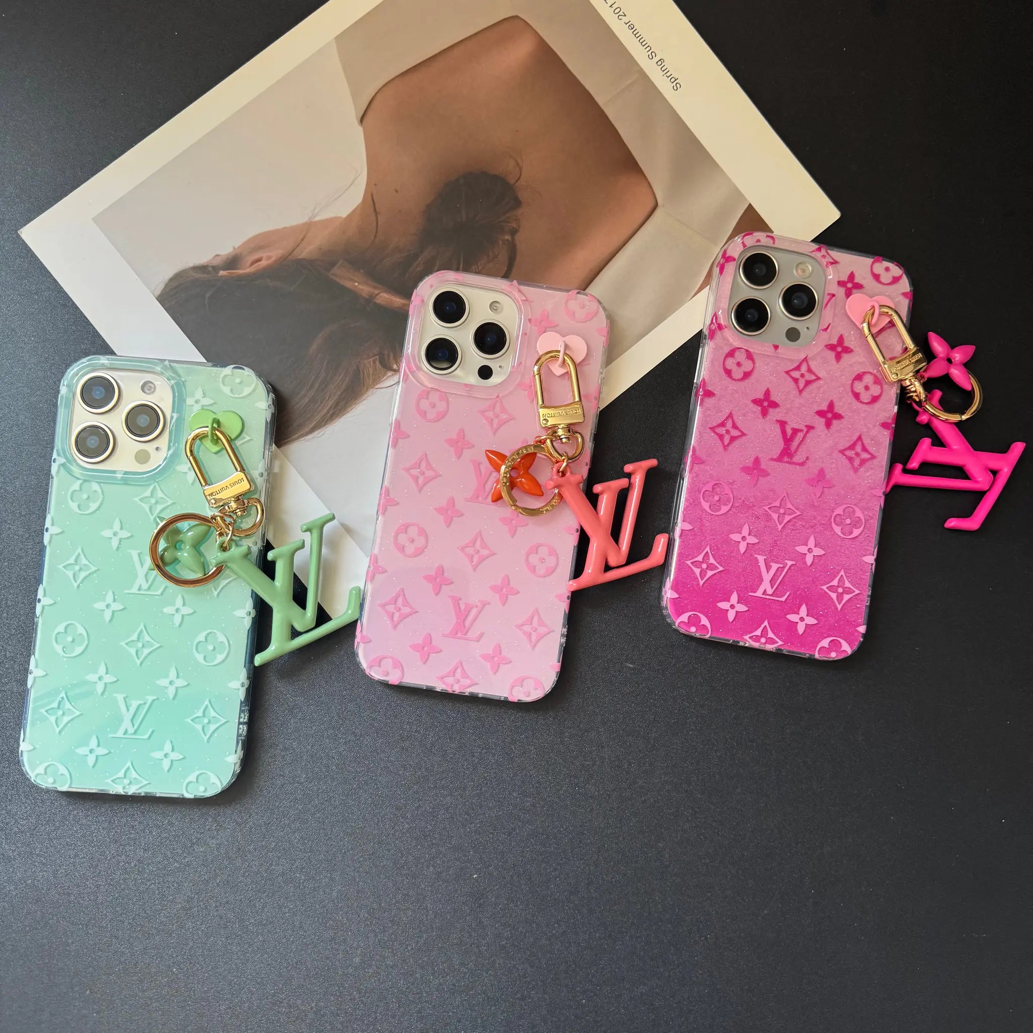 LUXE CHARM PHONE CASE – L.Simone